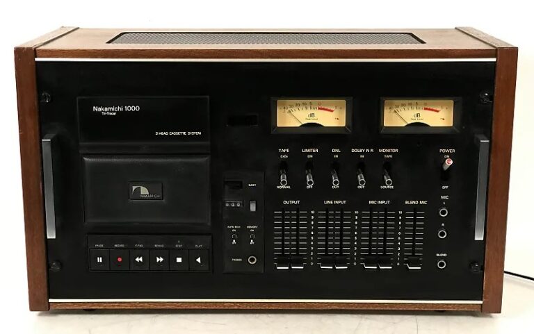 Nakamichi 1000 Cassette Deck - Hi-Fi Hall of Fame