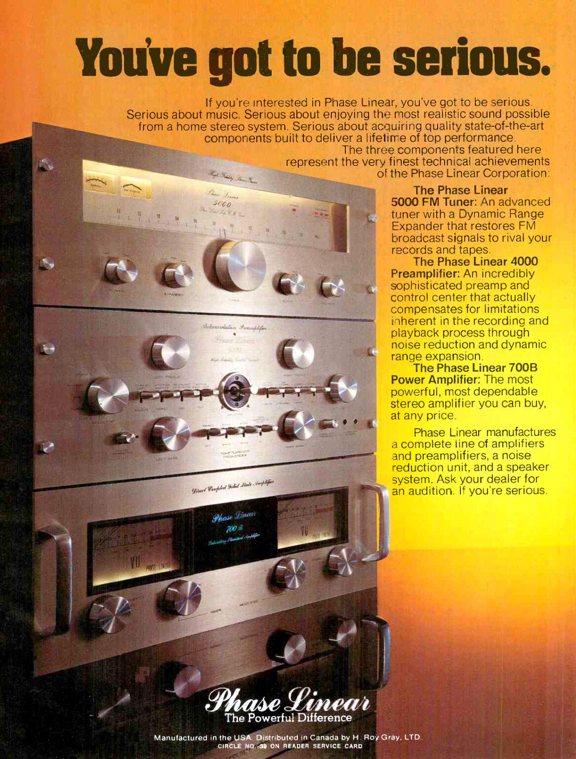 Phase Linear 700 Power Amplifier - Hi-Fi Hall of Fame